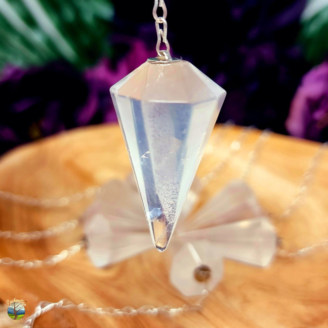 Girasol Quartz Pendulum for Attraction, Channeling and Interpretation ...
